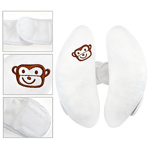 Debaishi Adjustable Baby Headrest Stroller Safety Pillow,Soft Head Neck Support, Best Headrest for Car Seat,Banana U-Shape Children Travel Headrest Head Protection Pillow