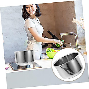 Anneome Rice Cooker Inner Pot Replacement Non Stick Liner for Electric Rice Cooker Cooking Pot for Meal Prep Kitchen Accessory for Cooked Rice