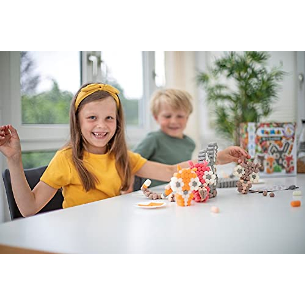 PlayMais BASIC My 1st Forest Animals starter craft kit for kids from 3 years I natural toy with 650 pieces I stimulates creativity & motor skills I gift for girls & boys I Made in Germany