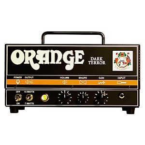 Orange Dark Terror High Gain Amp Head 15 Watts with Fx Loop