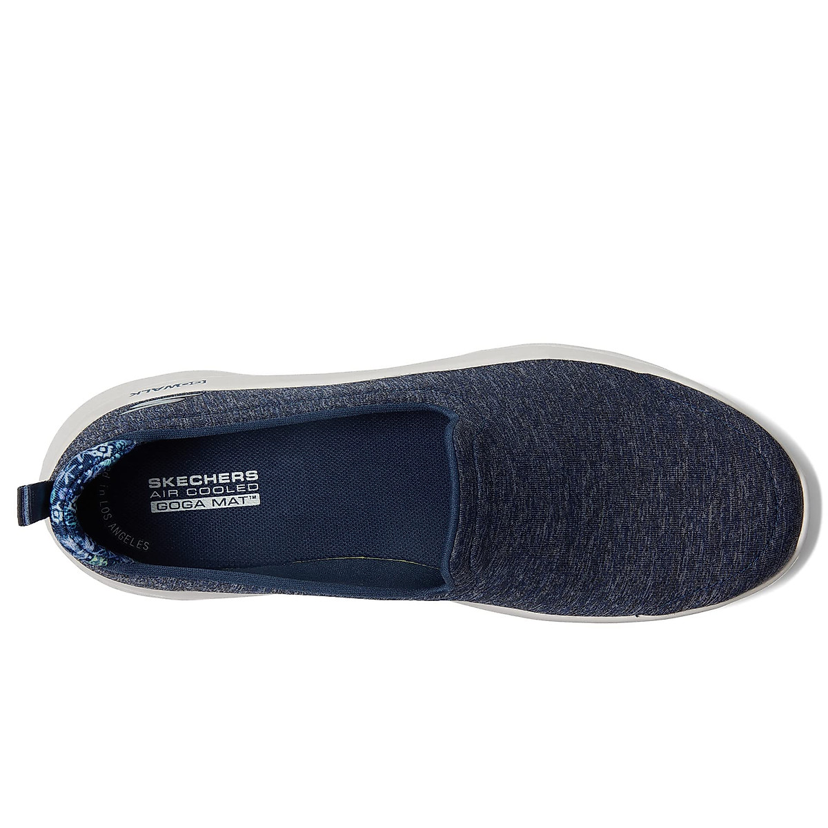 Skechers Women's GO Walk Flex-Clever View Sneaker, Navy, 10.5