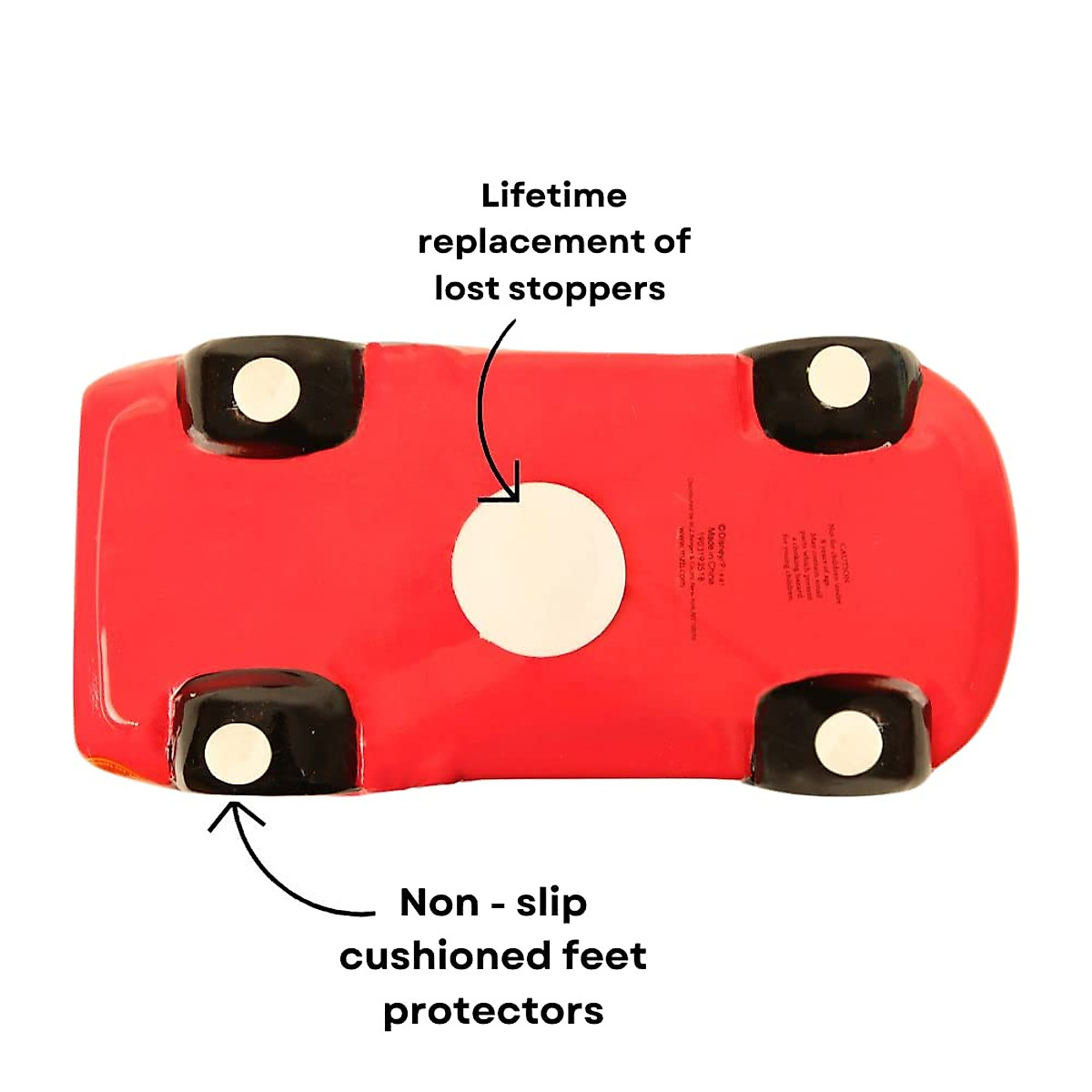 Pixar Cars Lightning McQueen Piggy Bank – Kids Ceramic Coin Bank with Rubber Stopper