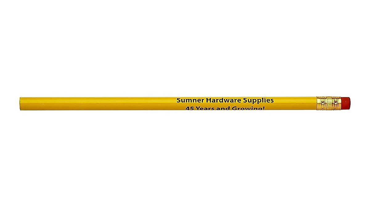 Personalized Round Pencils - Custom Imprinted 500 Count