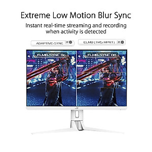 ASUS ROG Strix XG27AQ-W 27” 1440P HDR Gaming Monitor - White, QHD (2560 x 1440) (Renewed)