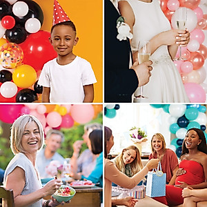 Lunar Bliss 16 ft Balloon Arch & Garland Kit | 102 Balloons, Rainbow | Birthday Party Decorations, Baby Shower (Rainbow)