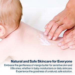 uh*Roh*Muh Premium Refined Mango Butter - Skincare and Hair Care Essential for Silky Smooth Hydration | DIY Beauty Essential Body Butter, Your Ultimate Dry Skin Solution 32 oz(Net Wt.:0.8 kg/1.5 lb)