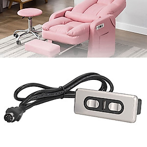 AUNMAS Lift Chair or Power Recliner Hand Controller, Dual Motor 12V/29V 2 Button 5 Pin Electric Sofa Controller with USB Universal Lift Chair Remote Replacement
