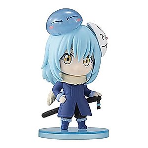 FHKSL 3pcs That Time I Got Reincarnated As A Slime Rimuru Tempest Milim·Nava Shizue Izawa Action Figures Q Version Clay Figure Box Doll Multiple Colors (Rimuru Tempest)