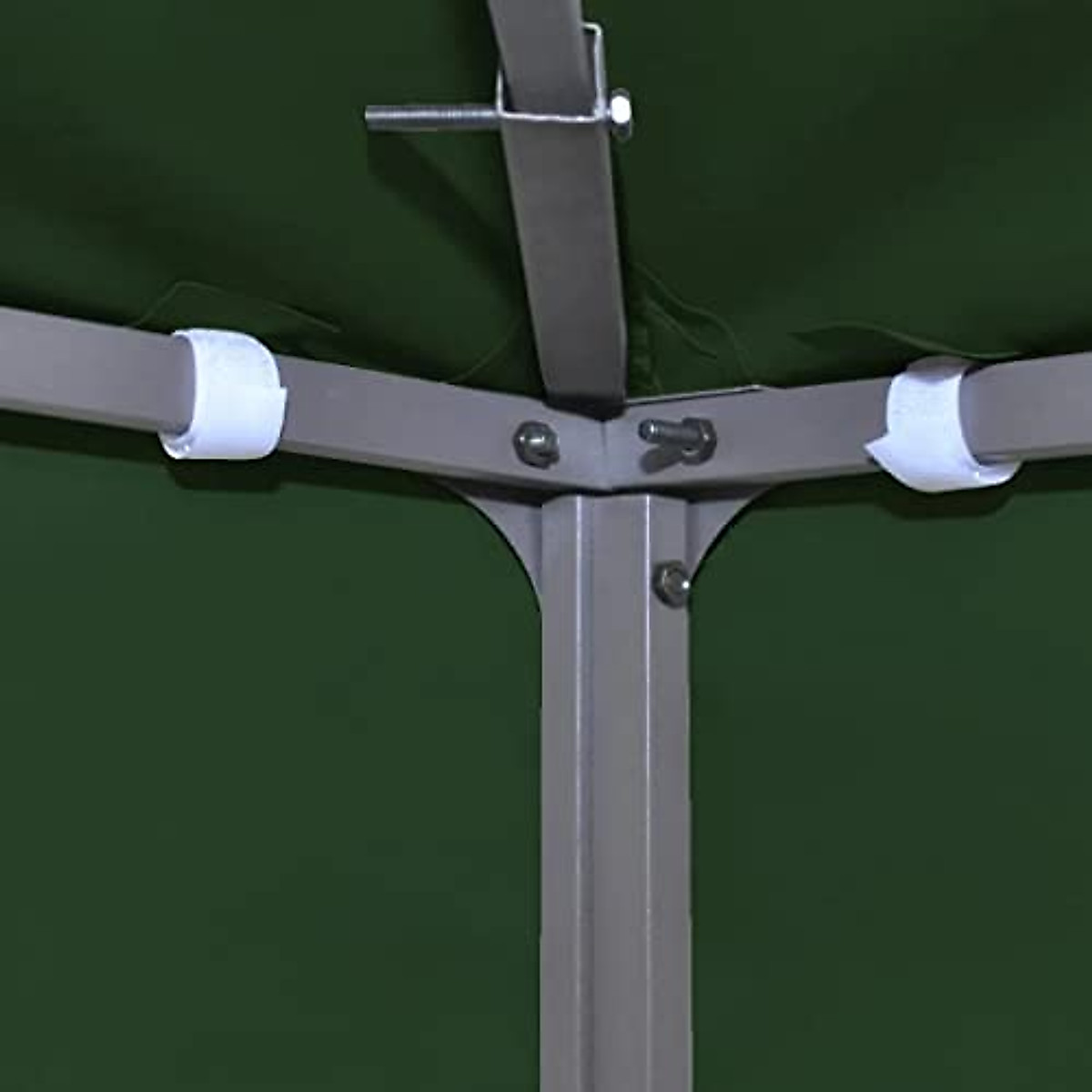 vidaXL Gazebo Cover, Canopy Top Replacement, Sunshade for Garden Patio Beach, Outdoor Gazebo Cover with Durable Polyester Fabric, Gray