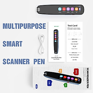 NEWYES Scan Reader Pen Dyslexia Tool Reading Pen for Students Adults, Translator Scanner Pen