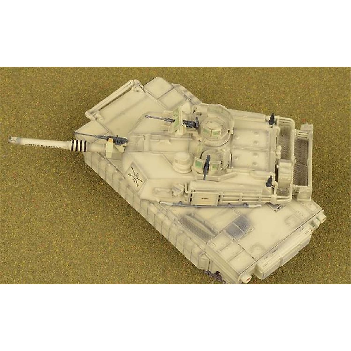 Panzerkampf M1A2 Abrams TUSK US Army 4th Armored Div 1/72 DIECAST Tank Pre-Built Model