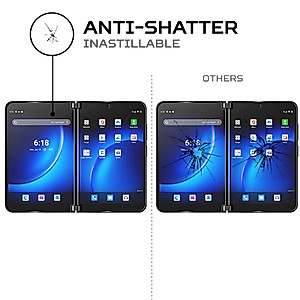 Screen Protector Antishock Anti-Shatter Anti-Scratch Compatible with Microsoft Surface Duo 2