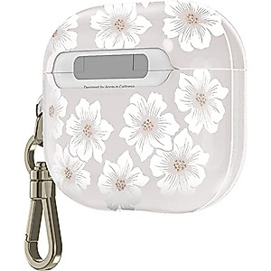 Kate Spade New York - Protective AirPods (3rd Generation) Case - Wireless Charging Compatible (Hollyhock)