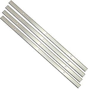Planer Blades Knives for Delta 22-560 22-562 22-565 TP400LS Craftsman 21758 Wen 6550 Triton TPT125 Grizzly TP305 Porter Cable PC305TP 12.5 Inches HSS Replacement 4pcs