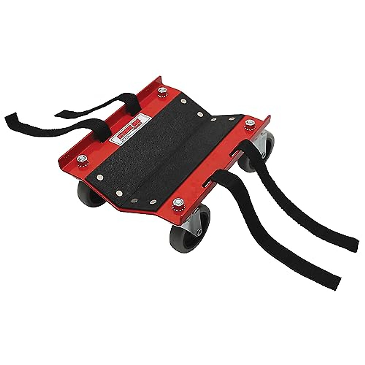 Extreme Max 5800.0228 V-Slides Snowmobile Dolly System - Steel, Red