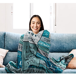 POQUSH Gifts for Sister,Sister Birthday Gifts,Sisters Gifts from Sister Brother,Big Sister Gifts for Girls,Birthday Gifts for Sister,Sister Gift,Gift for Sister Birthday Blanket 60x50in