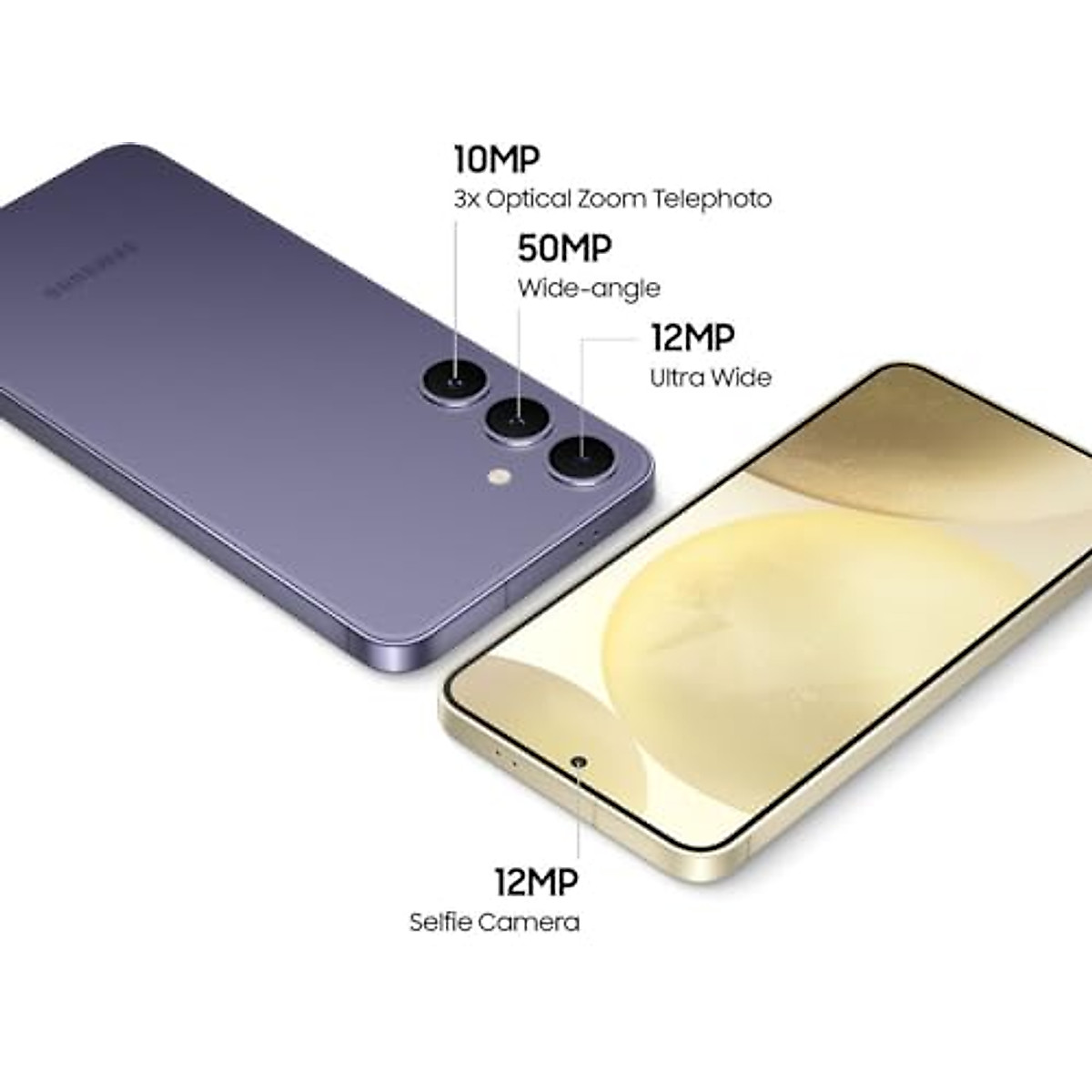 SAMSUNG Galaxy S24+ Plus 5G, US Version, 256GB, Onyx Black - Unlocked (Renewed)