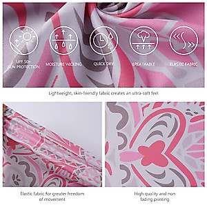 Lightbare Women’s 3/4 Sleeve Dress with Pockets UPF 50+ Casual Sun Dress Breathable Quick Dry for Beach Hiking Outdoors Party