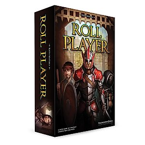 Thunderworks Games - Roll Player Board Game | A Dice Game of Fantasy Character Creation | Ages 10+ | Competitive Strategy | Family Game for 1-4 Players | 60-90 Minutes