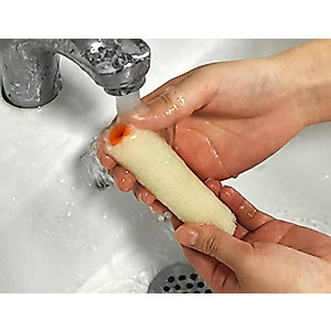 ROLLINGDOG Mini Roller - 4Inch Extender Multi Angle Long Handle with Velour Paint Cover for Detail Painting at Awkward Corners and Architrave, Behind Radiators(Overall Length 19In)