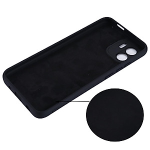Case for Xiaomi Redmi A1/Xiaomi Redmi A2, Liquid Silicone Protective Phone Case for Xiaomi Redmi A1/Xiaomi Redmi A2 with Silicone Lanyard, Slim Thin Soft Shockproof Cover for Xiaomi Redmi A1/Redmi A2
