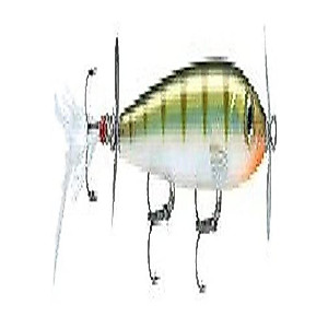 Rapala X-Rap Prop 11 Fishing lure, 4.375-Inch, Yellow Perch