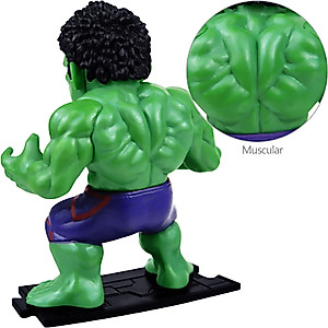 Incredible Hulk Action Figure Garage Kit Marvel Avengers Action Figure PVC Figure Model Mini 9CM Version