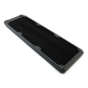 XSPC TX360 Ultra Thin Radiator, 120mm x 3, Triple Fan, Black