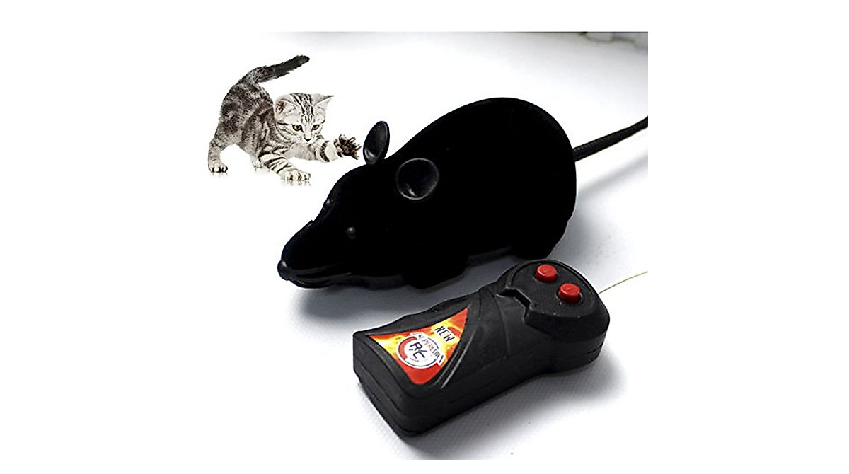 Giveme5 Wireless RC Fake Mouse - Fun Prank Toy
