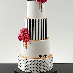 Wilton Round Cake Pans, Aluminum, 4 Piece Set for 6-Inch, 8-Inch, 10-Inch and 12-Inch Cakes