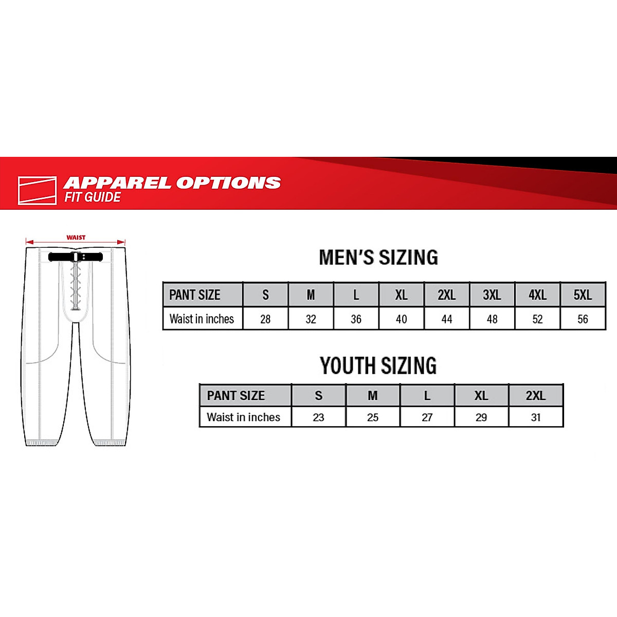 Rawlings Standard FP147 High Performance Football Pants | Practice/Game Use | Adult Sizes | Multiple Colors, Black, Medium