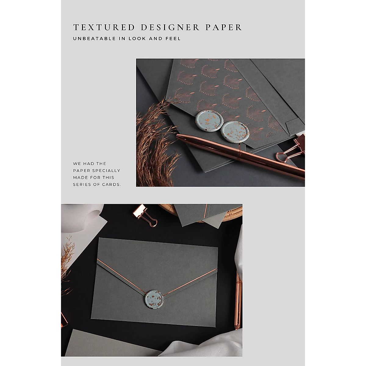 Jolicoon Will you be my bridesmaid 5 cards with luxury envelope and wax seal - Bridesmaid proposal cards