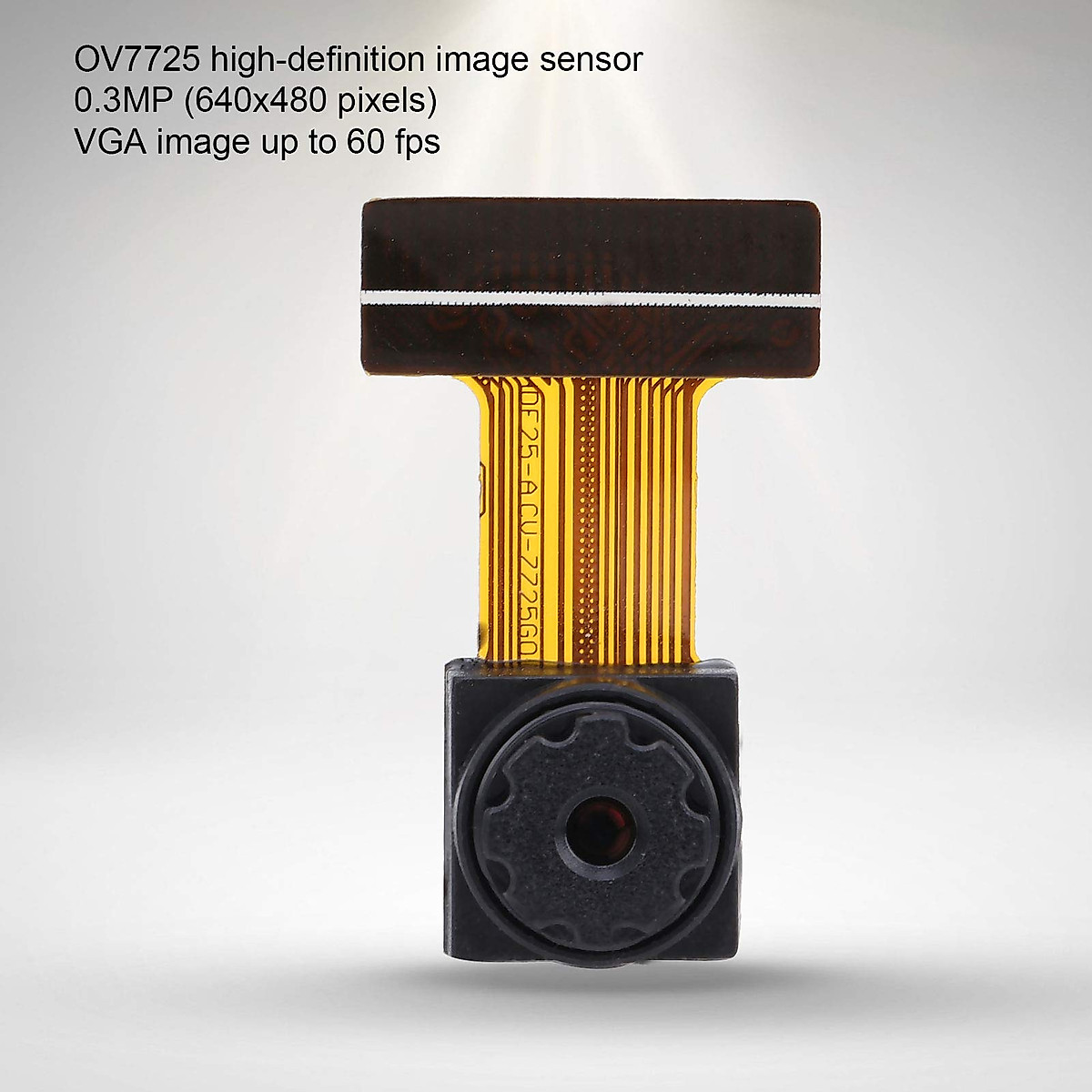 Mxzzand Stable Color Images High Resolution VGA Camera Module OV7725 Camera Module for Electronics