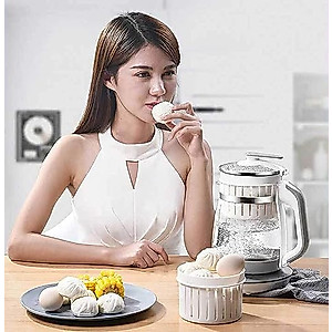 Electric Kettle 1.8L Large Capacity Glass Health Pot Multifunction Cooking Tea Soup Flower Teapot Automatic Electric Stew Bird's Nest Pot Electric Kettle