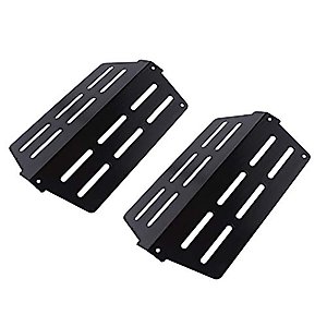 X Home Heavier 65505 Heat Deflectors Replacement for Weber Genesis 300 Series, Genesis E/S-310, E/S-330 (Front-Mounted Control) Grill Parts, Porcelain-enameled, 2-Pack