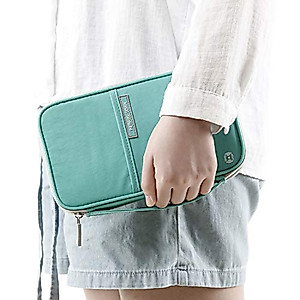 VanFn Passport Wallets and Cosmetic Bags, Makeup Bag Cosmetic Bag for Women Cosmetic Travel Makeup Bag Large Travel Toiletry Bag for Girls Make Up Bag Brush Bags Toiletry Bag