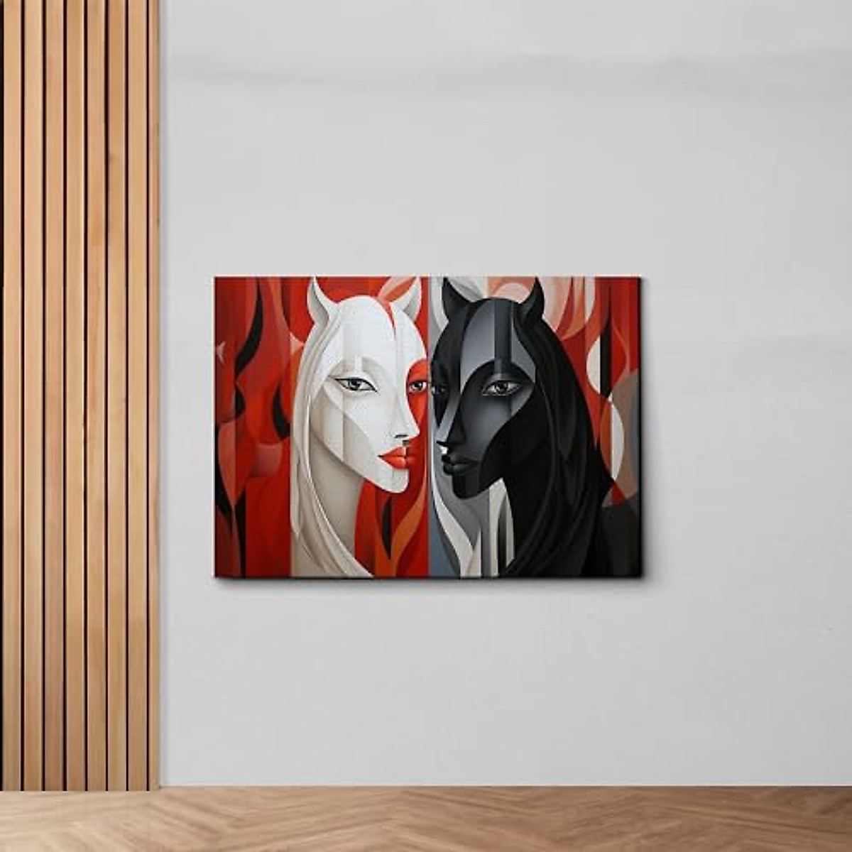 Majestic Black Stallion Galloping In The Clouds, Black Horse On Salt Flats, Canvas Print, Black Horse Print, Black Horse Wall Art