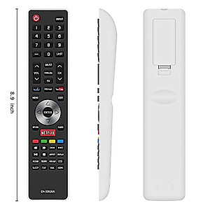 Gvirtue EN-33926A Remote Control Compatible Replacement for Hisense EN33926A TV Remote, Applicable 32K366W 40K366WB 32K20DW 32K20W 40H5 50K610GWN 55K610GWN XV5849 32H5B 40H5B 40K366WN 48H5 50H5B