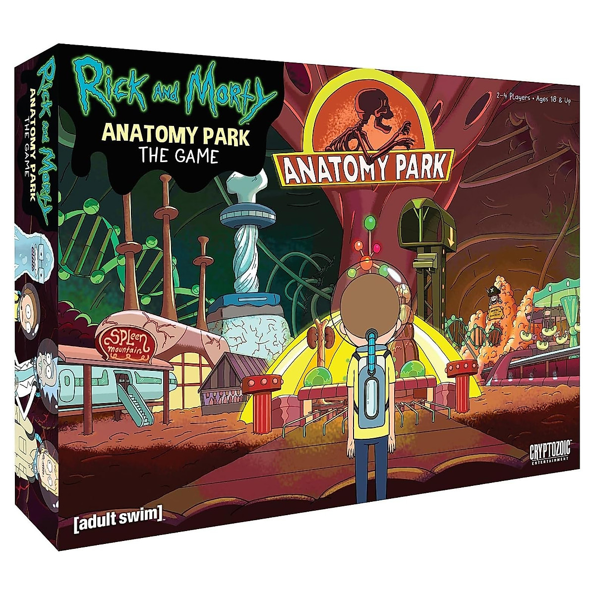 Cryptozoic Entertainment Rick and Morty Anatomy Park Game, 180 months to 1188 months