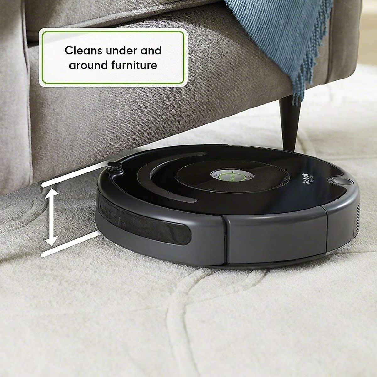 iRobot Roomba 675 Robot Vacuum Bundle - Wi-Fi Connected, Ideal for Pet Hair