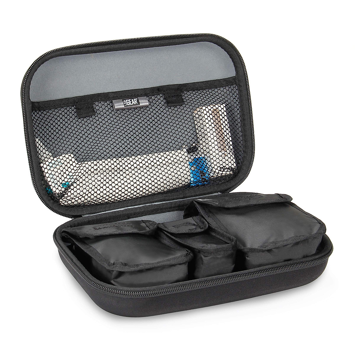 USA GEAR Case for Medical Thermometer - Thermometer Case for Temporal Scanner Thermometer, Infrared Thermometer, Ear Thermometer Compatible with Braun ThermoScan, Goodbaby, QQcute, Exergen and More