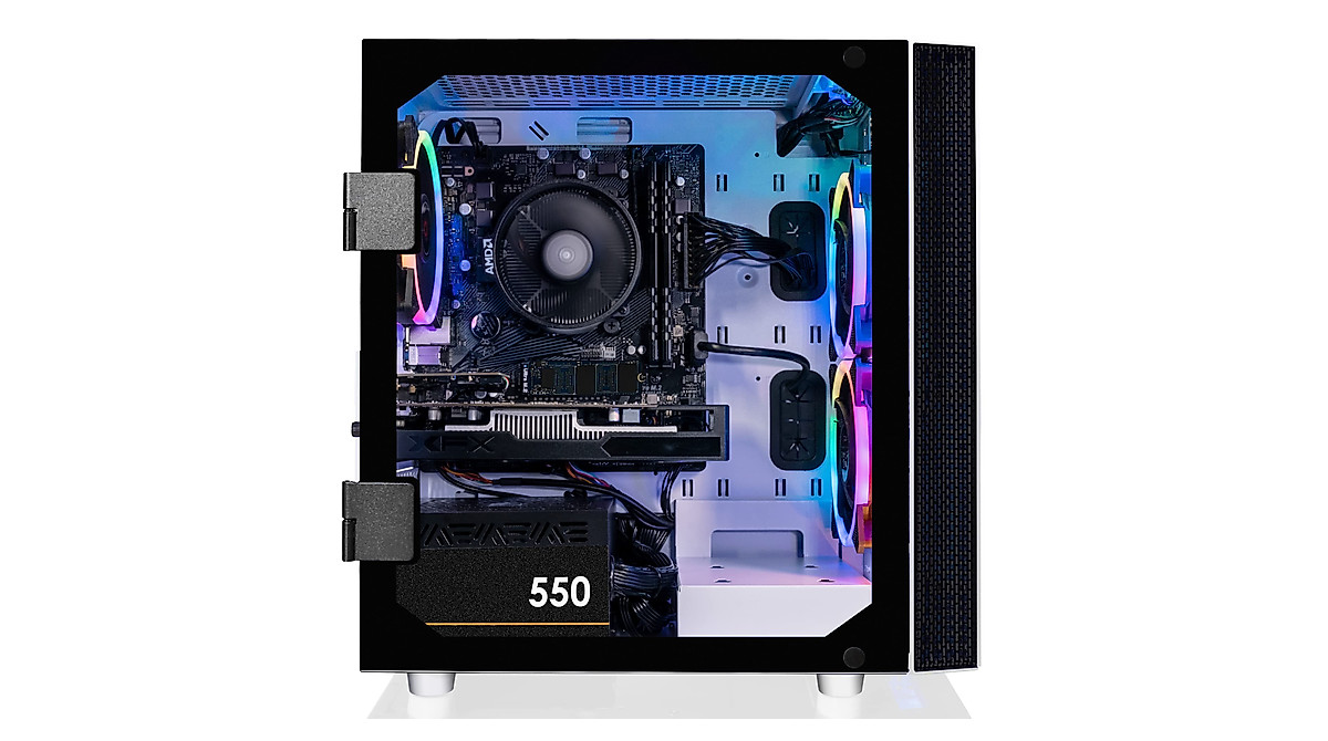 CLX Gaming PC with Ryzen 5, Radeon RX 6400, 1TB SSD | Free Keyboard & Mouse