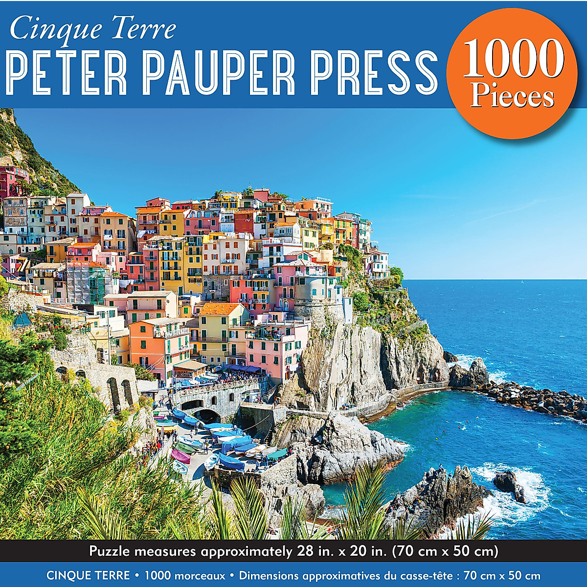 PETER PAUPER PRESS Cinque Terre 1000 Piece Jigsaw Puzzle