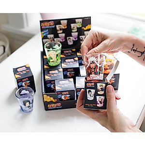 JUST FUNKY Naruto 2-Ounce Round Shot Glass Blind Pack | One Random