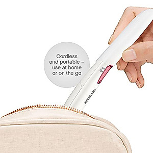 Panasonic Full Body Hair Removal for Women, Portable Sleek Design, Gentle for Bikini, Underarm, Legs Areas, Pink, 1 Count (Pack of 1)