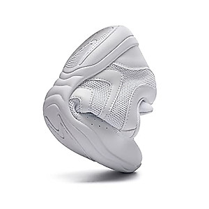 HIKLDK Cheer Shoes Girls White Cheerleading Shoes Youth Women Fashion Sports Shoes Training Athletic Comfortable Ventilation Light Kids Shoes Flats Girl Cheer Sneakers