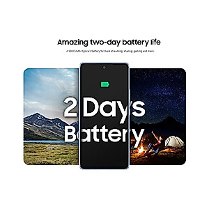 Samsung Galaxy A53 (5G) 128GB Unlocked - Black (Renewed)