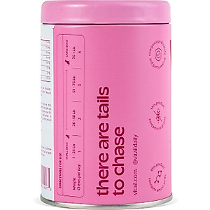 Vitail Skin Health & Seasonal Allergy Dog Chews | Quercetin, Omega-3, Bee Propolis, L-Proline, L-Glycine | Supports Collagen Production, Soothes Itchy Skin & Promotes Skin Health | 90 Soft Chews