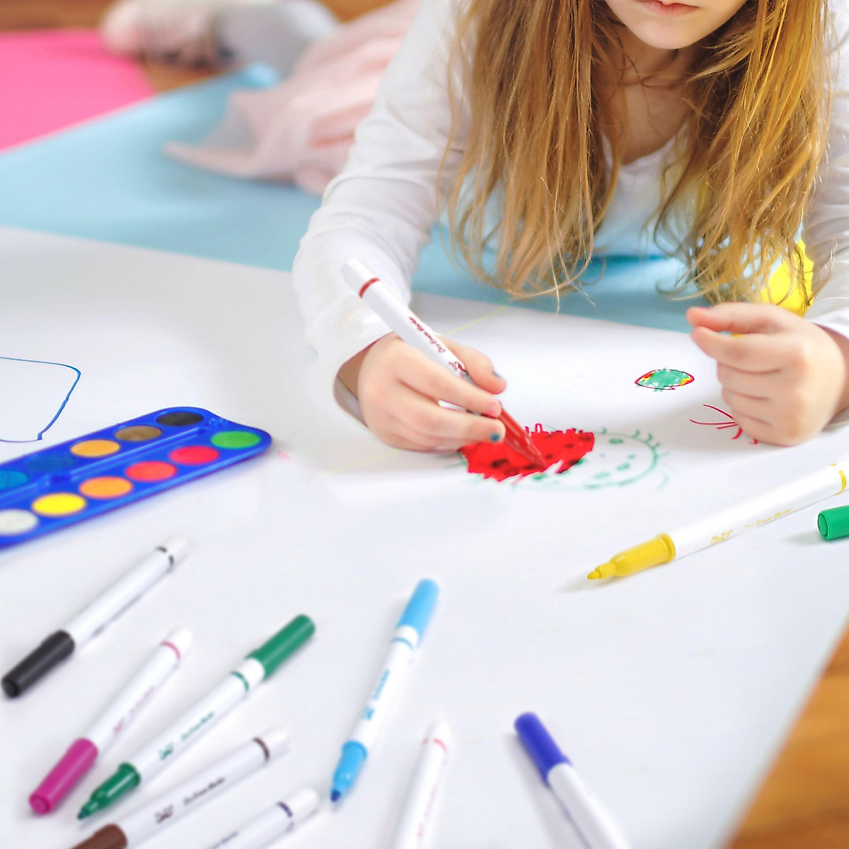 Mr. Pen- Dry Erase Markers, 12 Pack, Assorted Colors, White Board Markers Dry Erase, Whiteboard Markers, Dry Erase Markers for Kids, Dry Erase Markers Fine Tip, Dry Erase Pens, Dry Erase Board Markers