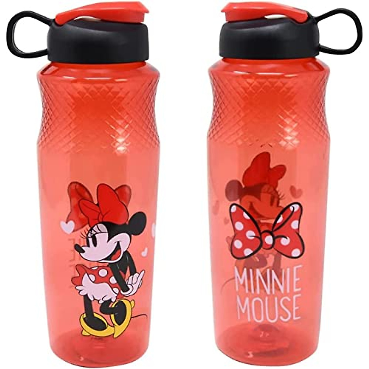 Disney Classic Minnie Mouse Pose Snap Close 30oz Sullivan Bottle